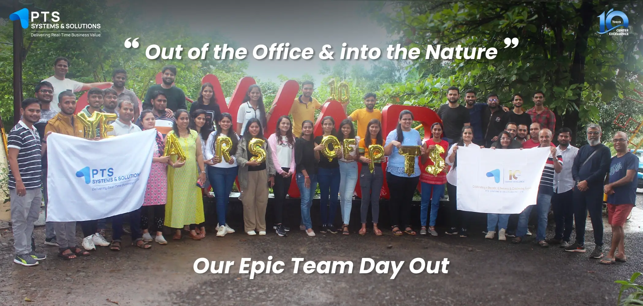 Team Day Out of the Office and into the Nature | PTS SAP Partners